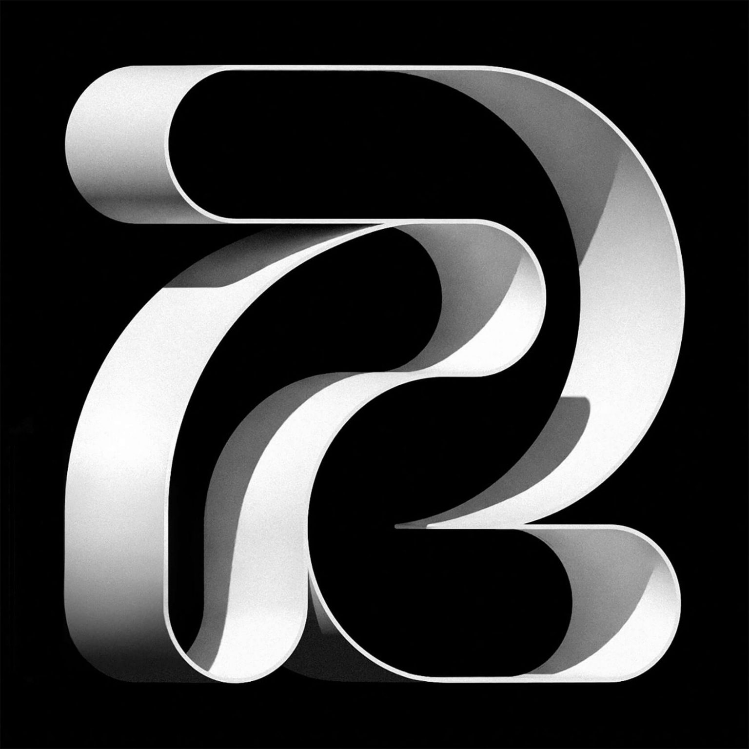 Monochromatic Architectural Typography by David Mascha | Daily design ...