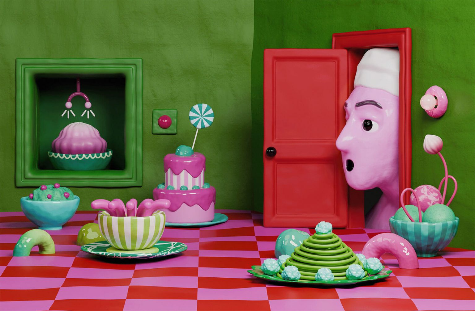 Claymation-Inspired Digital Art by Anastasiya Kraynyuk | Daily design ...