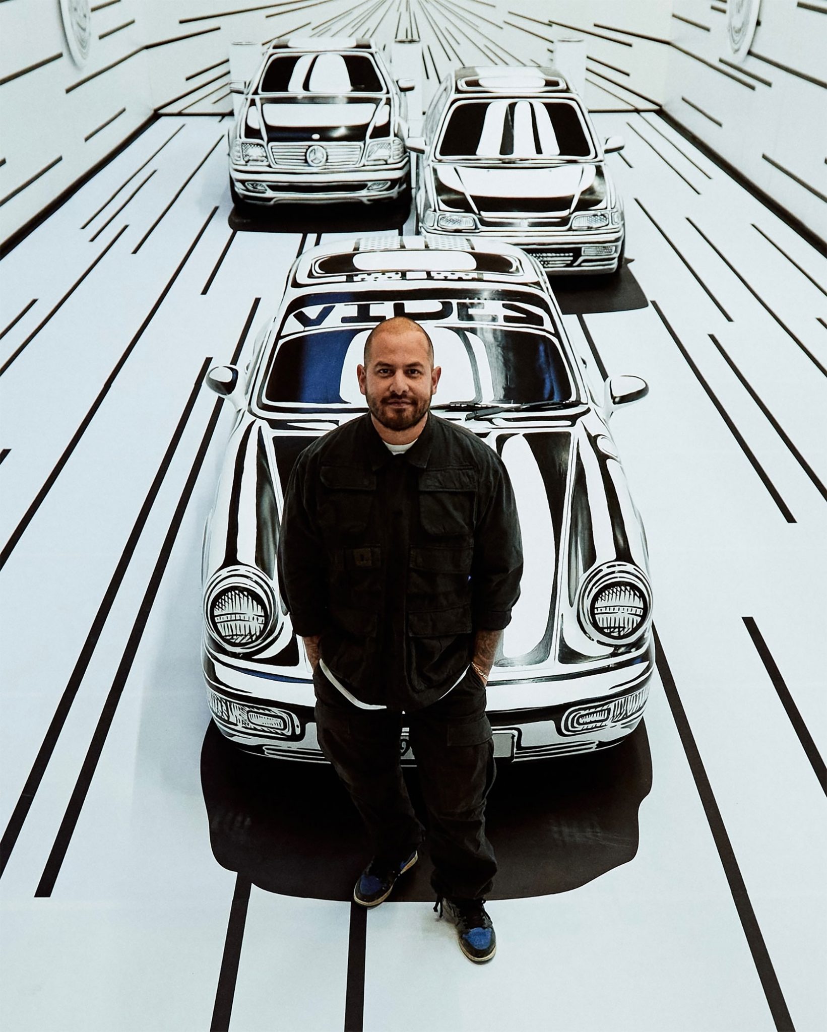 Comic Book Cars Come to Life in Joshua Vides' Bold Solo Exhibition ...