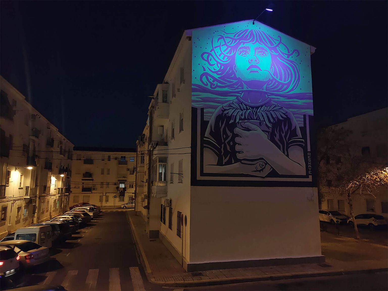 Reskate Studio’s Glow-in-the-Dark Murals Light Up Stories Around the ...