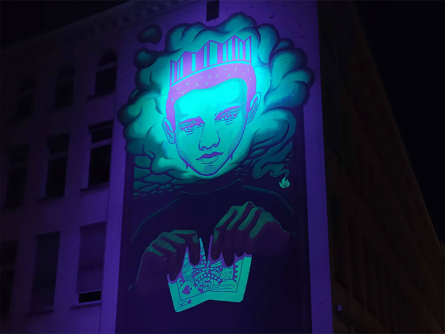 Reskate Studio’s Glow-in-the-Dark Murals Light Up Stories Around the ...