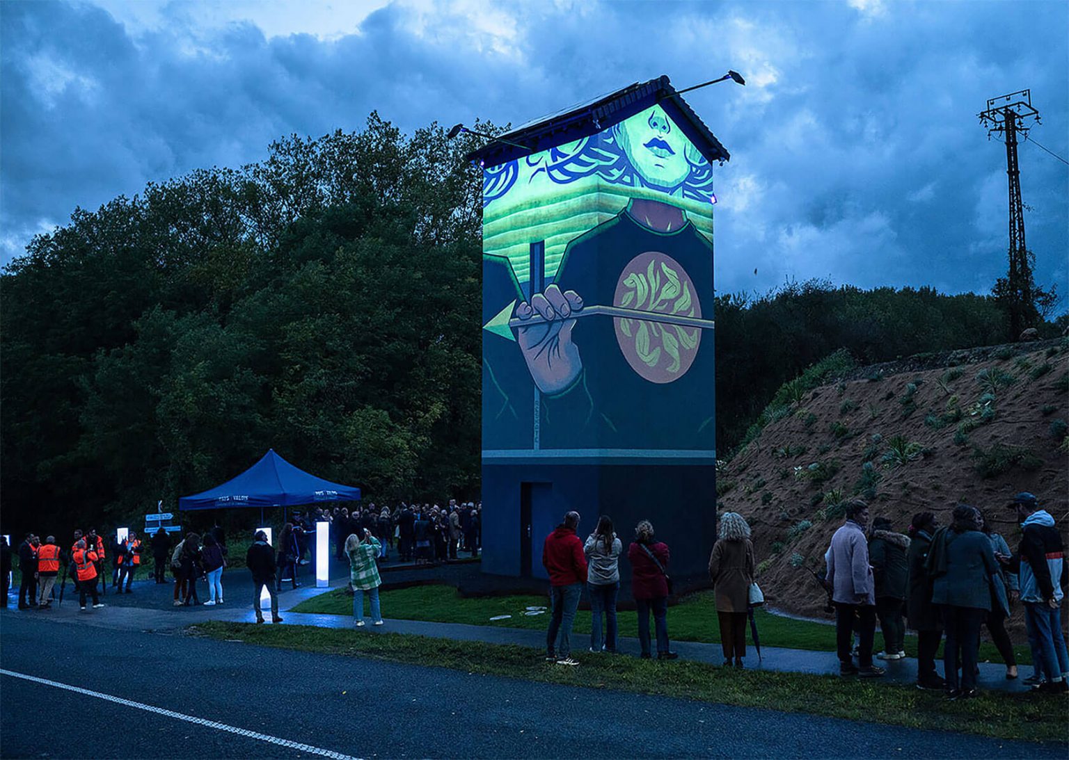 Reskate Studio’s Glow-in-the-Dark Murals Light Up Stories Around the ...