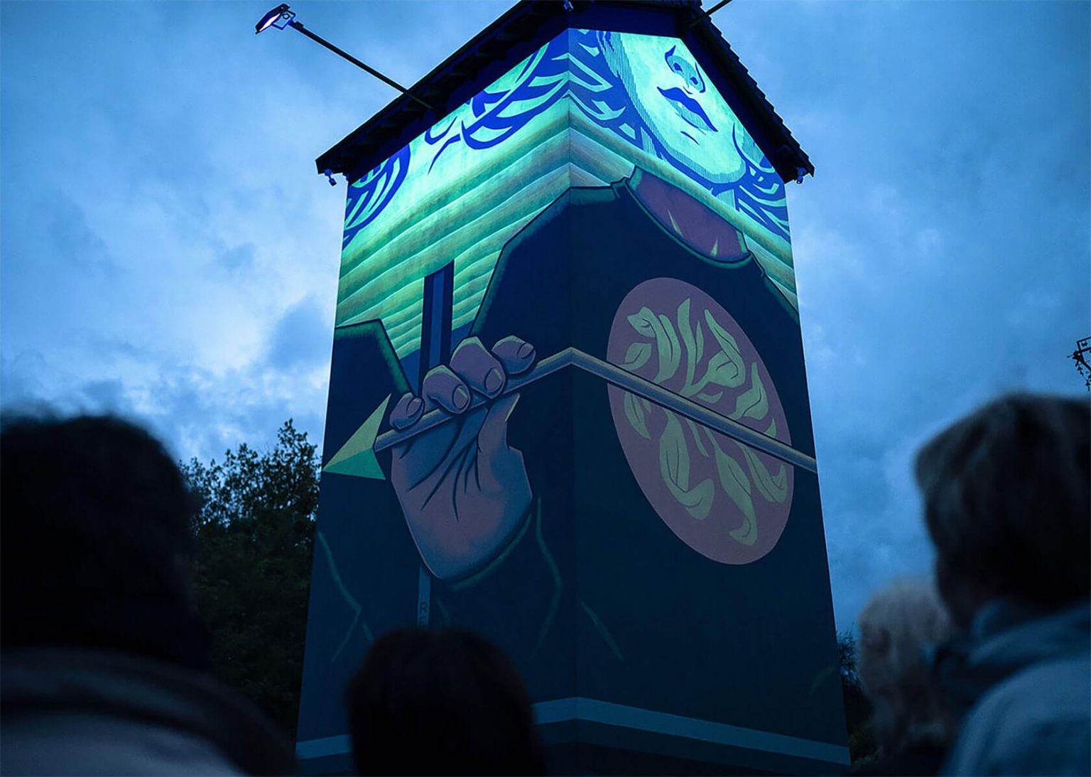 Reskate Studio’s Glow-in-the-Dark Murals Light Up Stories Around the ...