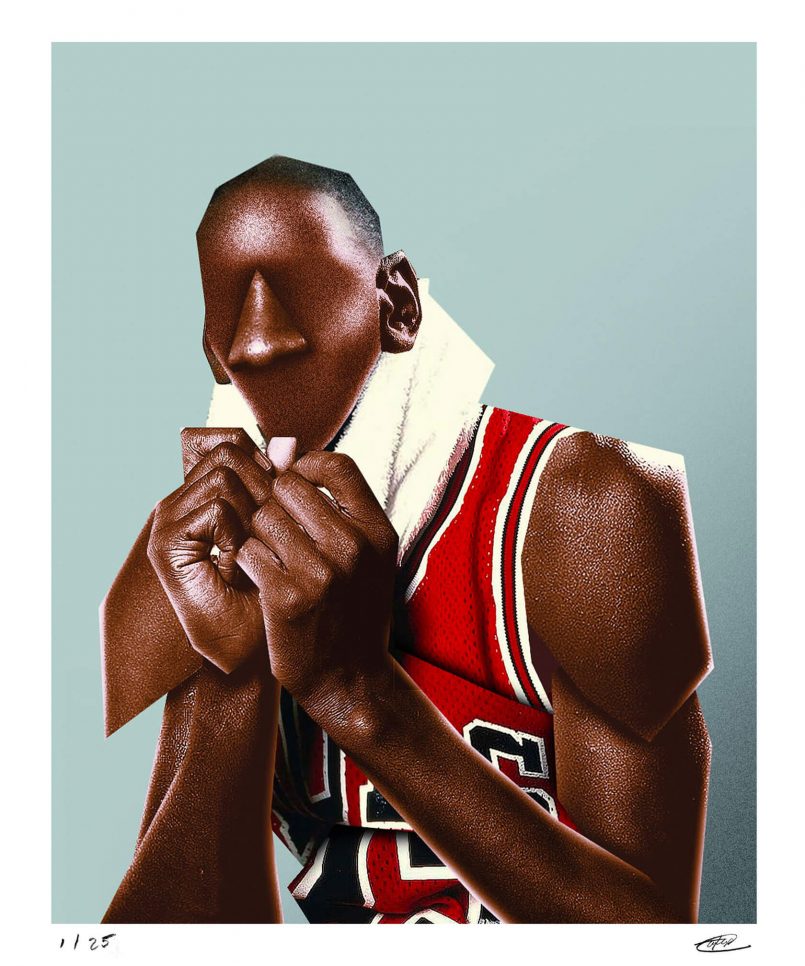 Striking Abstraction: Tyler Upchurch's Unique Take on Familiar Faces ...