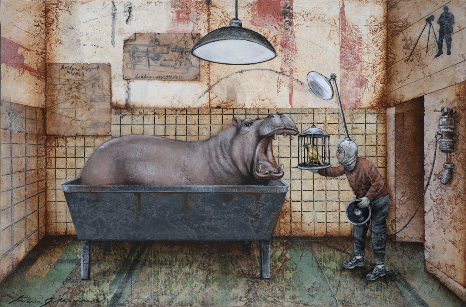 Where Fantastical Animals Roam: The Surreal Art of Tyson Grumm | Daily design inspiration for ...