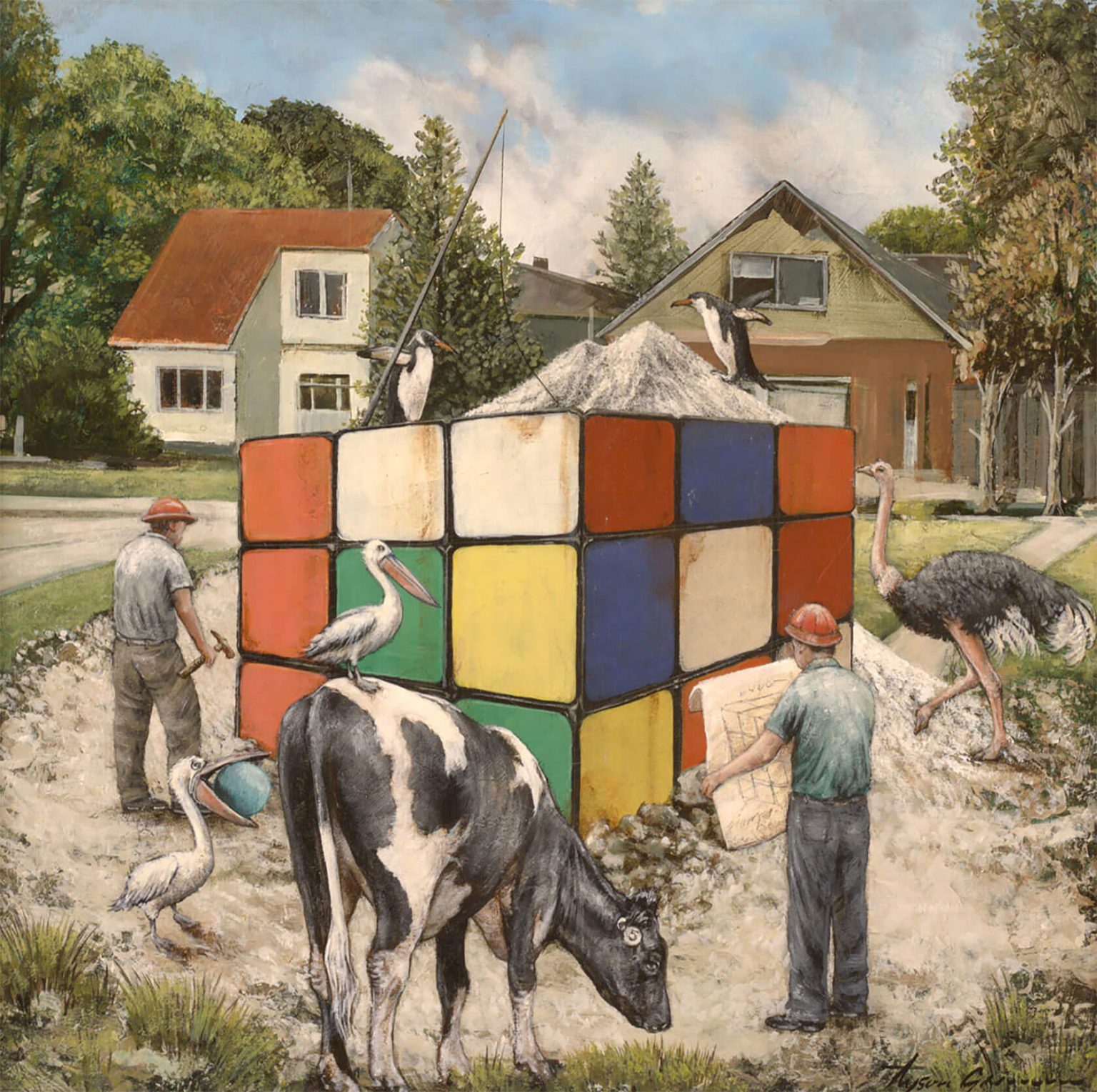 Where Fantastical Animals Roam: The Surreal Art of Tyson Grumm | Daily ...