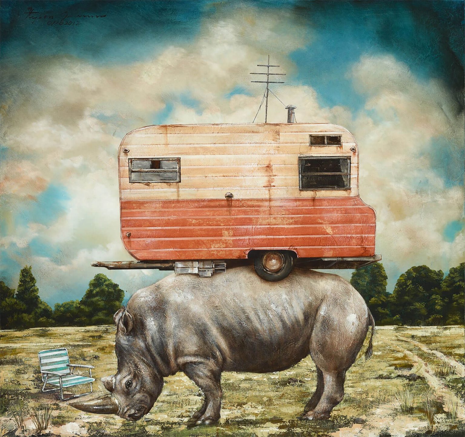 Where Fantastical Animals Roam: The Surreal Art of Tyson Grumm | Daily ...