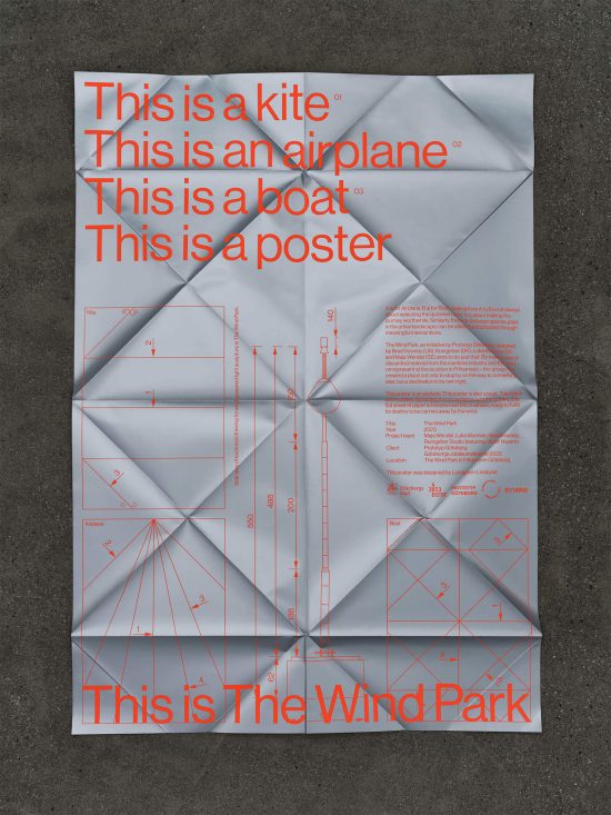 Lundgren+Lindqvist Celebrates The Wind Park With a Sleek Foldable ...