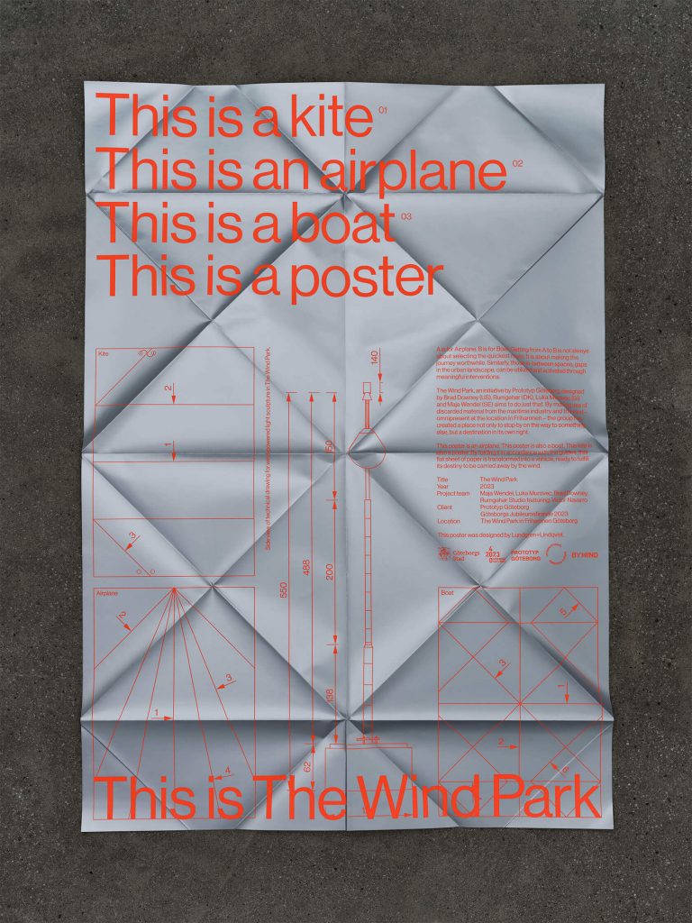 Lundgren+Lindqvist Celebrates The Wind Park With a Sleek Foldable ...