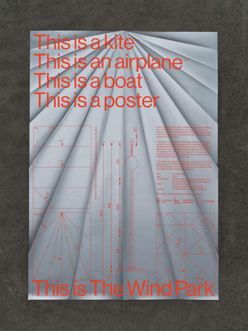 Lundgren+Lindqvist Celebrates The Wind Park With a Sleek Foldable ...