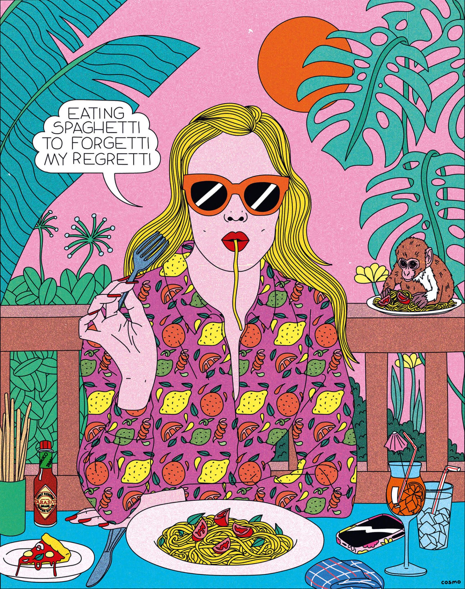 Sarcastic Illustrations by Cosmo Danchin-Hamard | Daily design ...