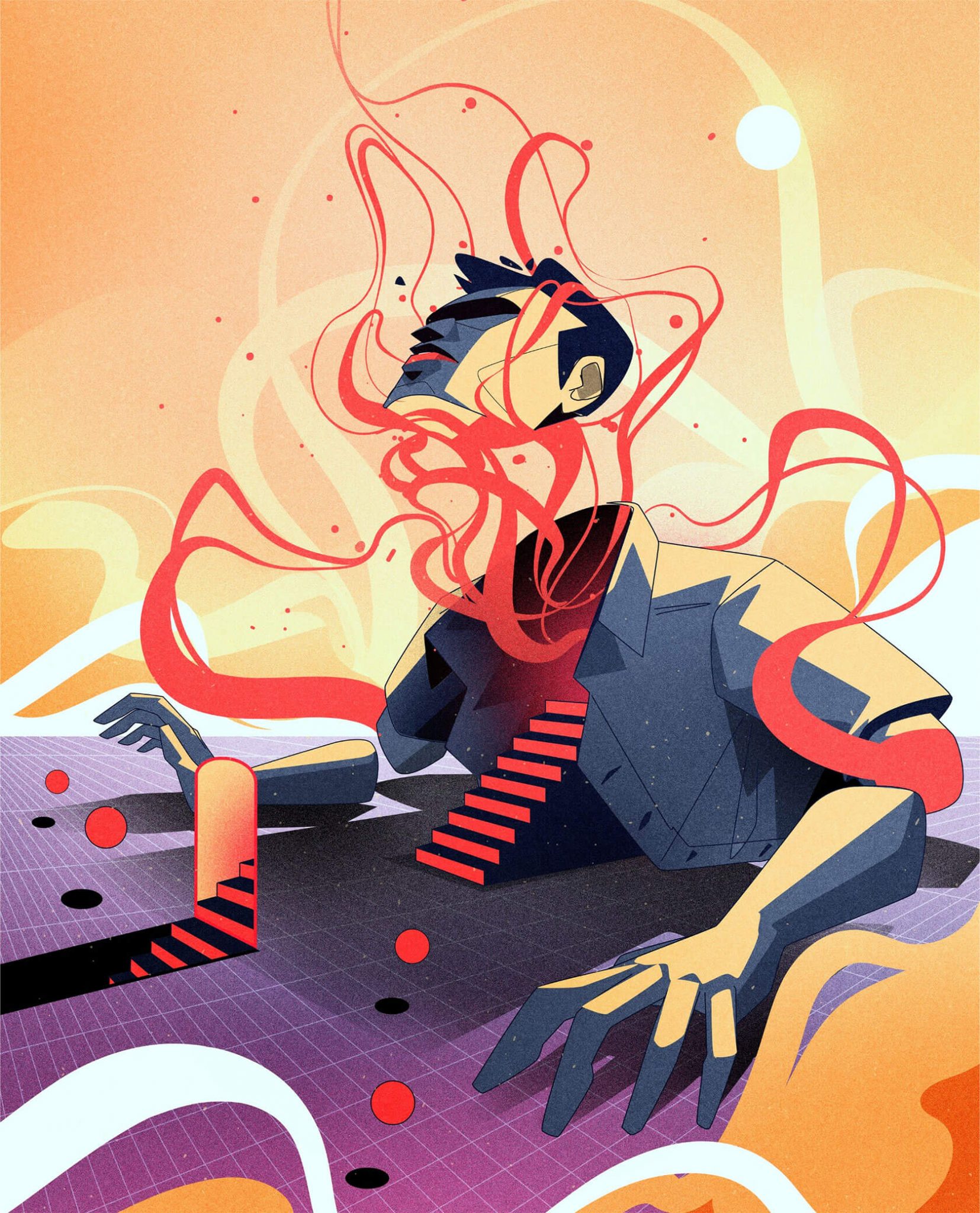 Striking New Illustrations by Denis Freitas | Daily design inspiration ...