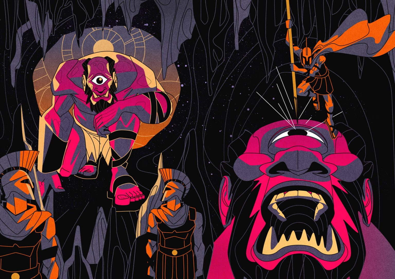 Striking New Illustrations by Denis Freitas | Daily design inspiration ...