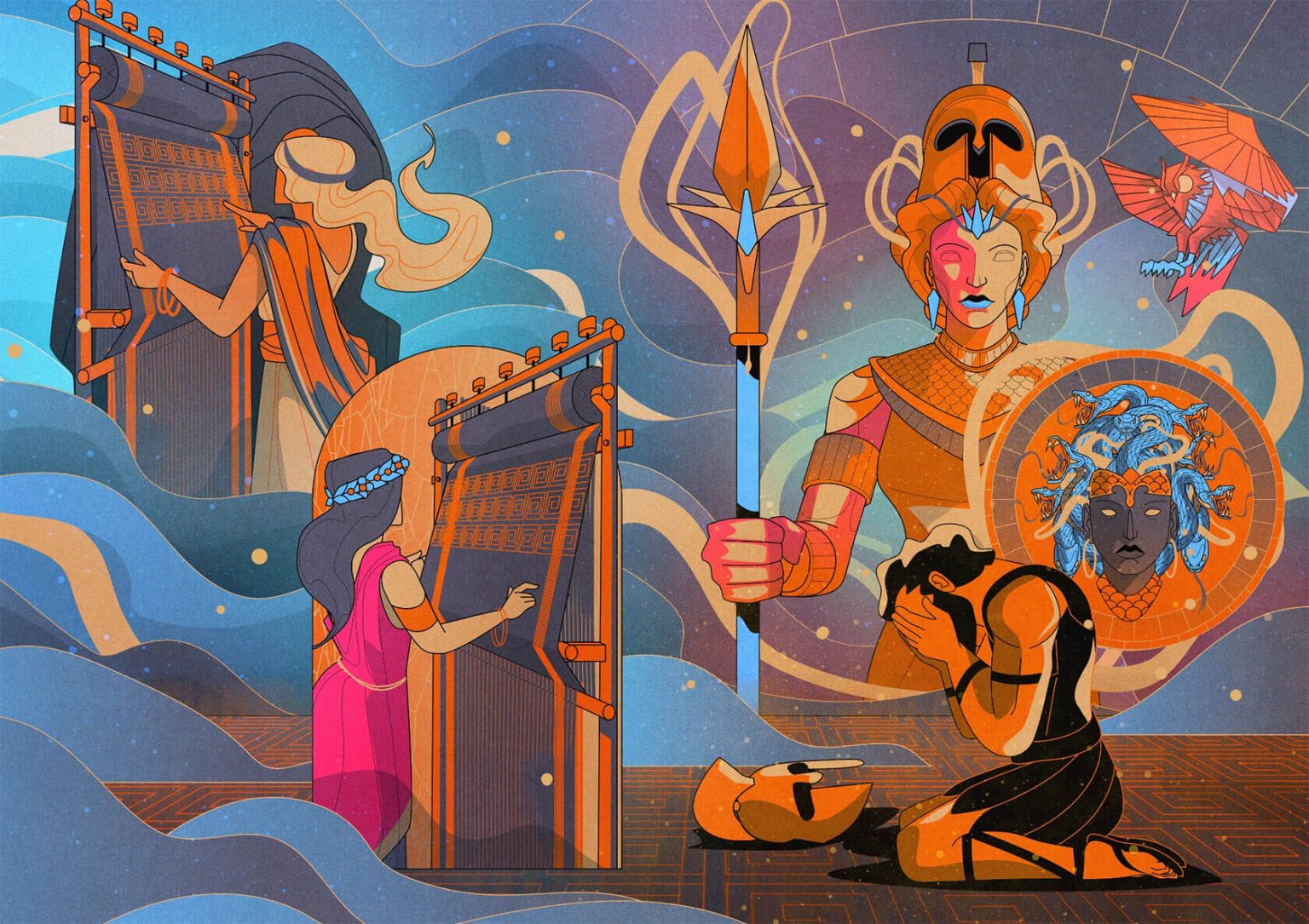 Striking New Illustrations by Denis Freitas | Daily design inspiration ...