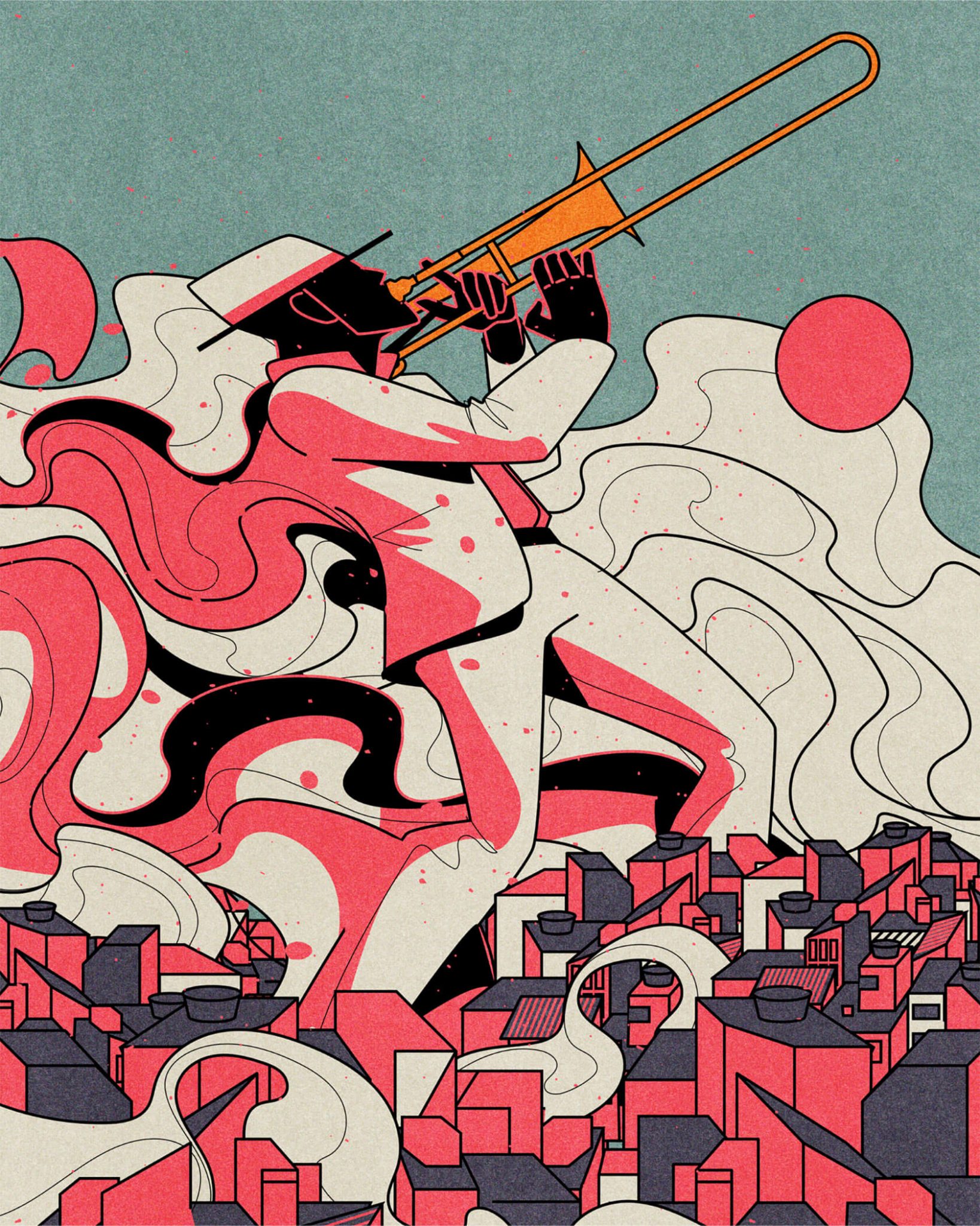 Striking New Illustrations by Denis Freitas | Daily design inspiration ...