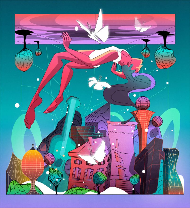 Striking New Illustrations by Denis Freitas | Daily design inspiration ...