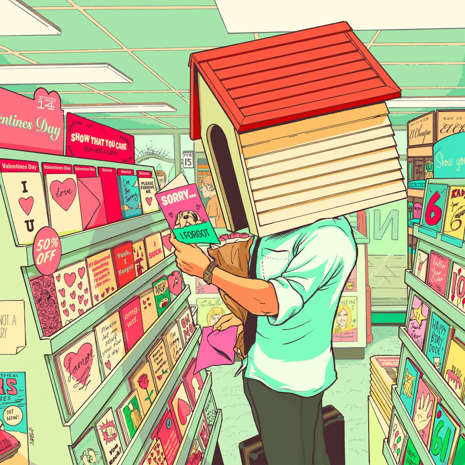 From Sketches to Stories: Illustrations by Guy Shield | Daily design ...