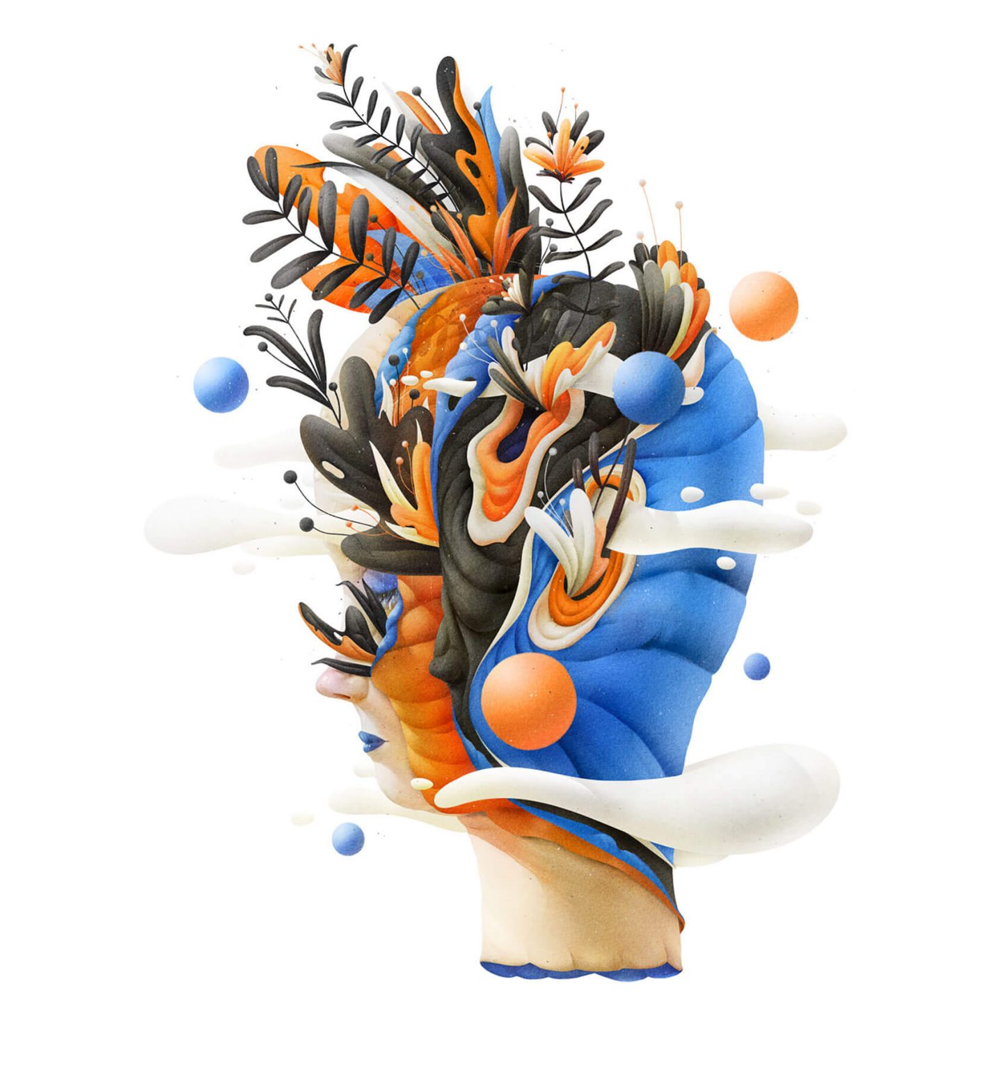 Layers of Imagination: Striking Illustrations by Manuel Sumberac ...