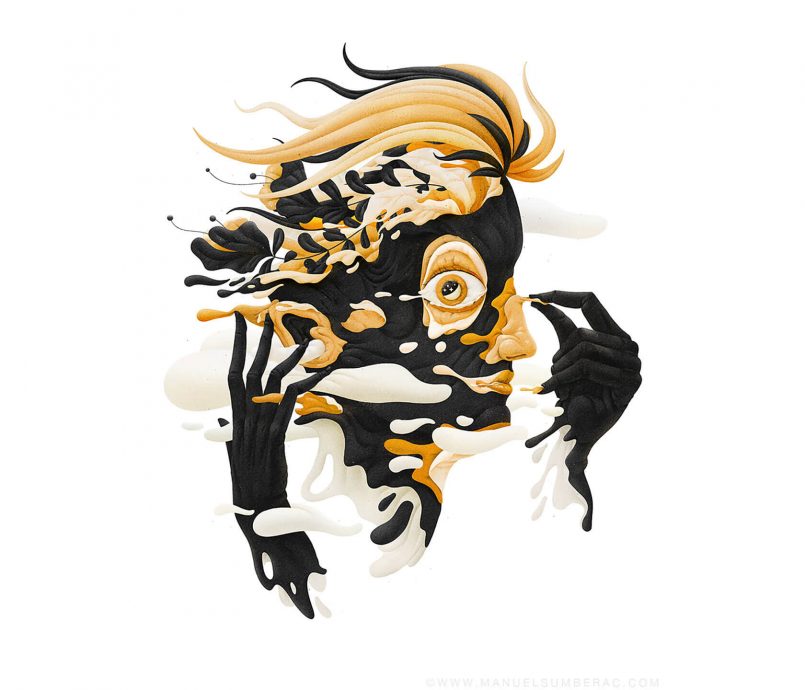 Layers of Imagination: Striking Illustrations by Manuel Sumberac ...