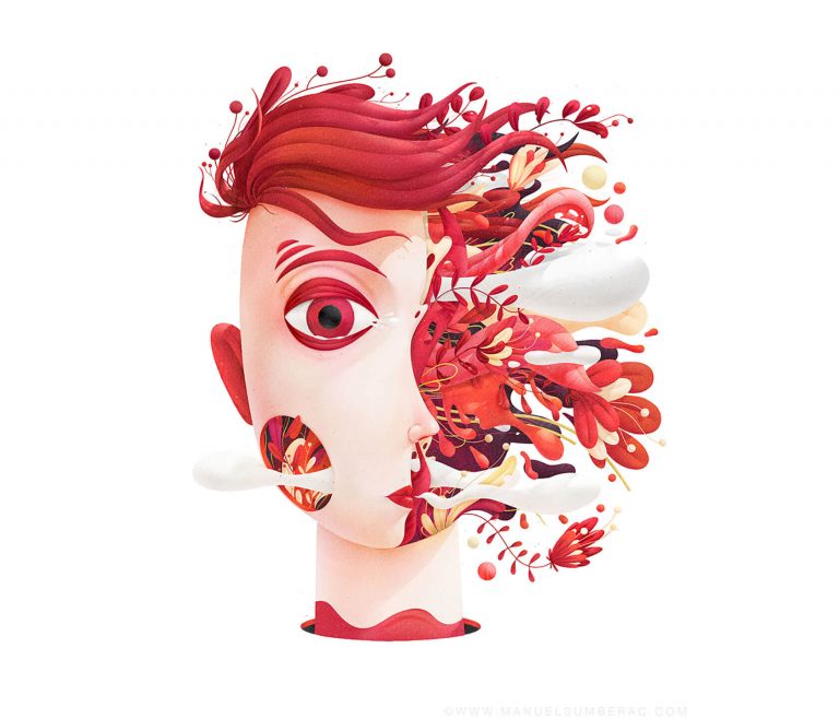 Layers of Imagination: Striking Illustrations by Manuel Sumberac ...