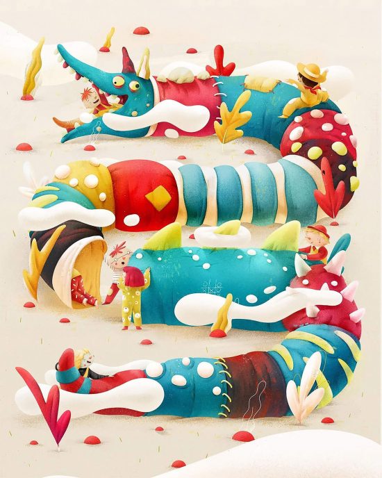 Layers of Imagination: Striking Illustrations by Manuel Sumberac ...