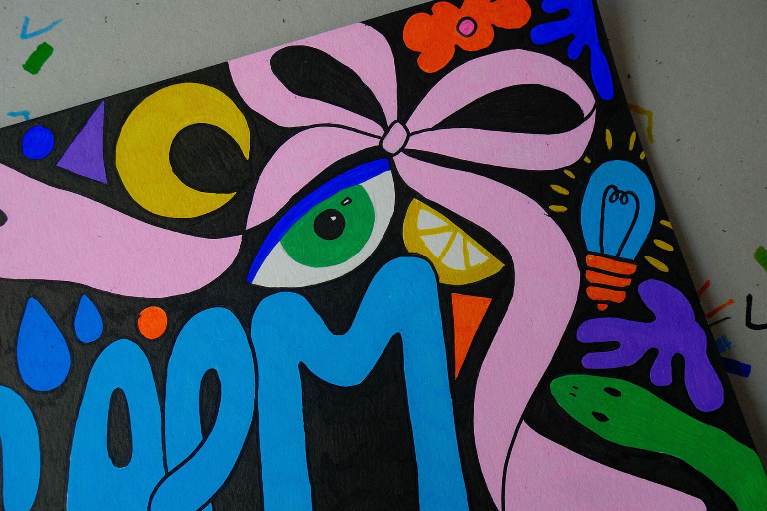 Playing With Markers: Amazing Hand-Lettering Creations by Danii Pollehn ...