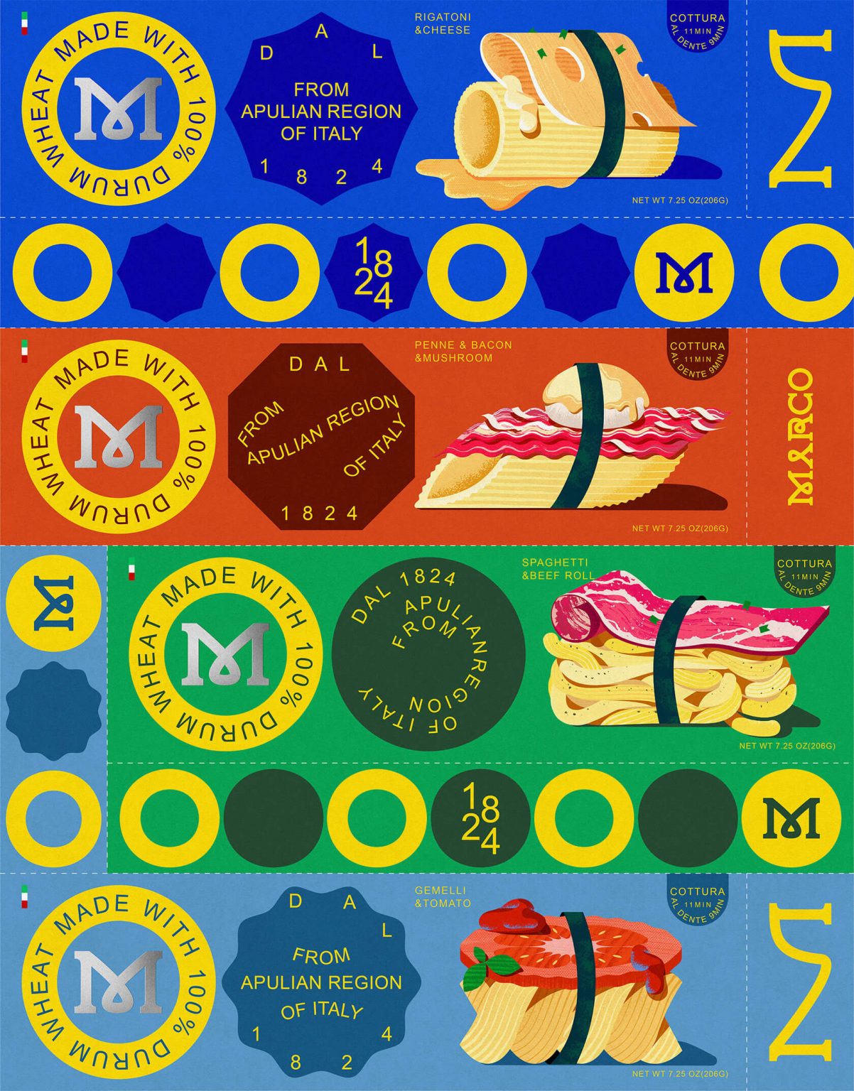 B&W's New Brand for Marco Blends Past(a) & Present | Daily design ...