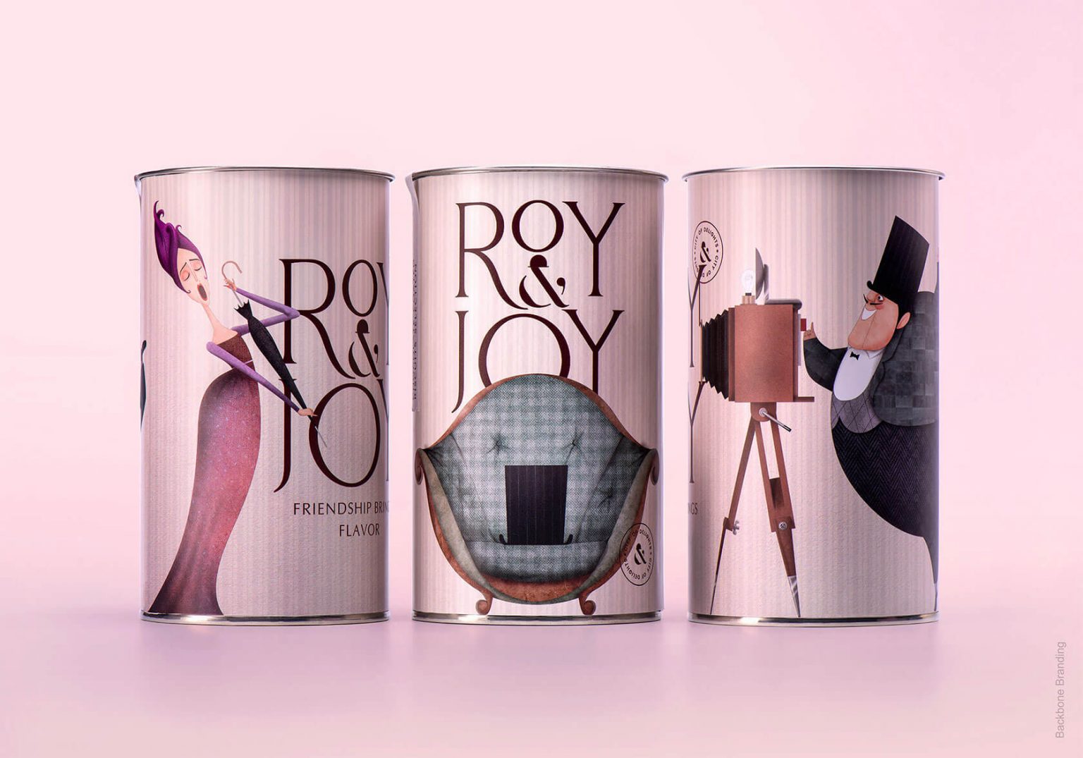 Roy & Joy Confectionery Branding & Packaging Design by Backbone | Daily design inspiration for ...