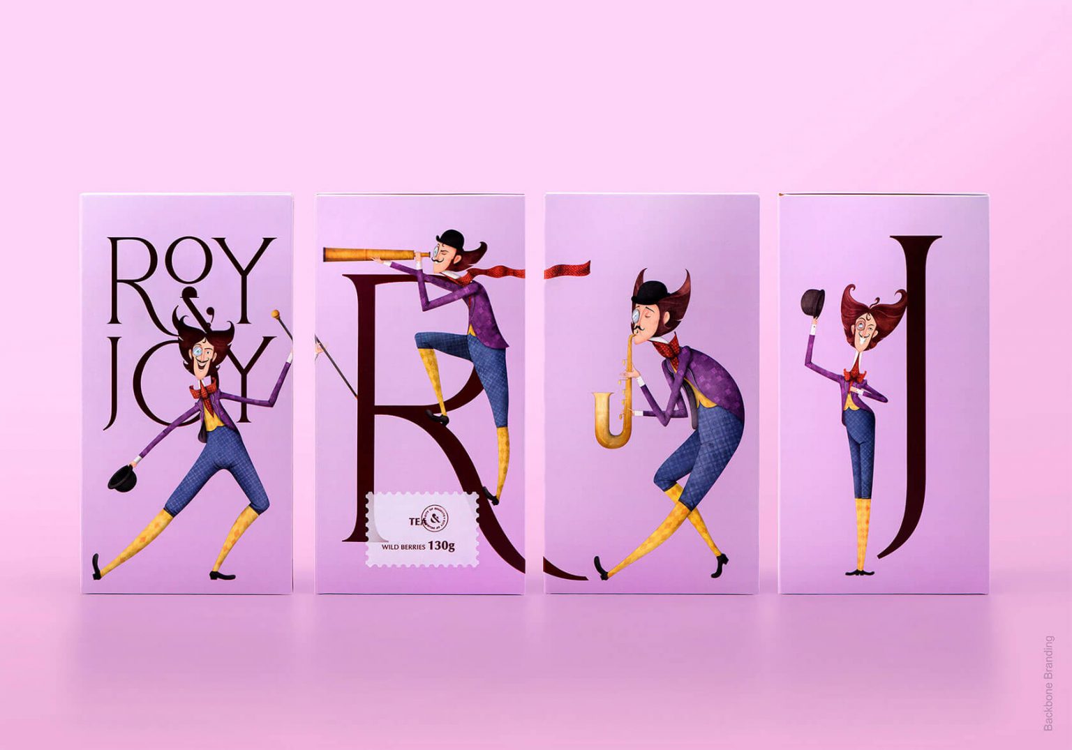 Roy & Joy Confectionery Branding & Packaging Design by Backbone | Daily design inspiration for ...