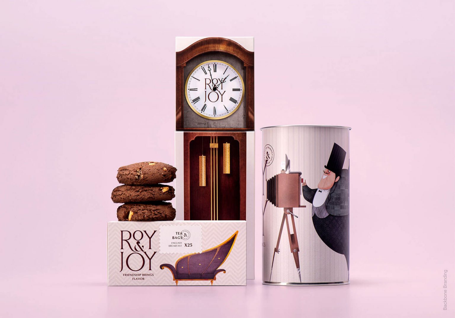 Roy & Joy Confectionery Branding & Packaging Design by Backbone | Daily design inspiration for ...