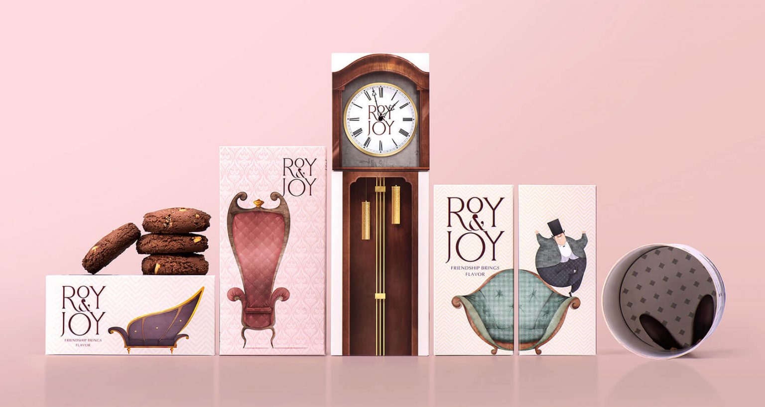 Roy & Joy Confectionery Branding & Packaging Design by Backbone | Daily design inspiration for ...