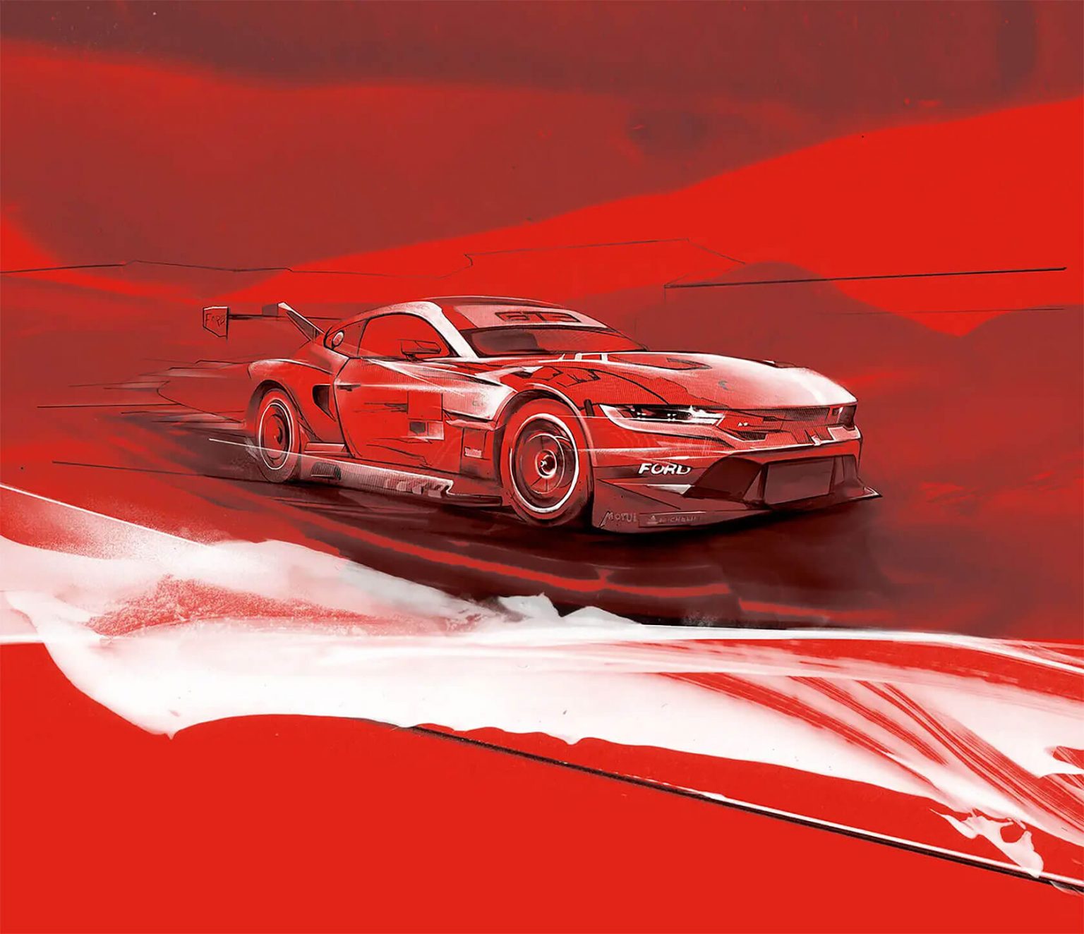 Alexis Marcou’s “Dark Horse” Series: A Bold Tribute to the Ford Mustang ...