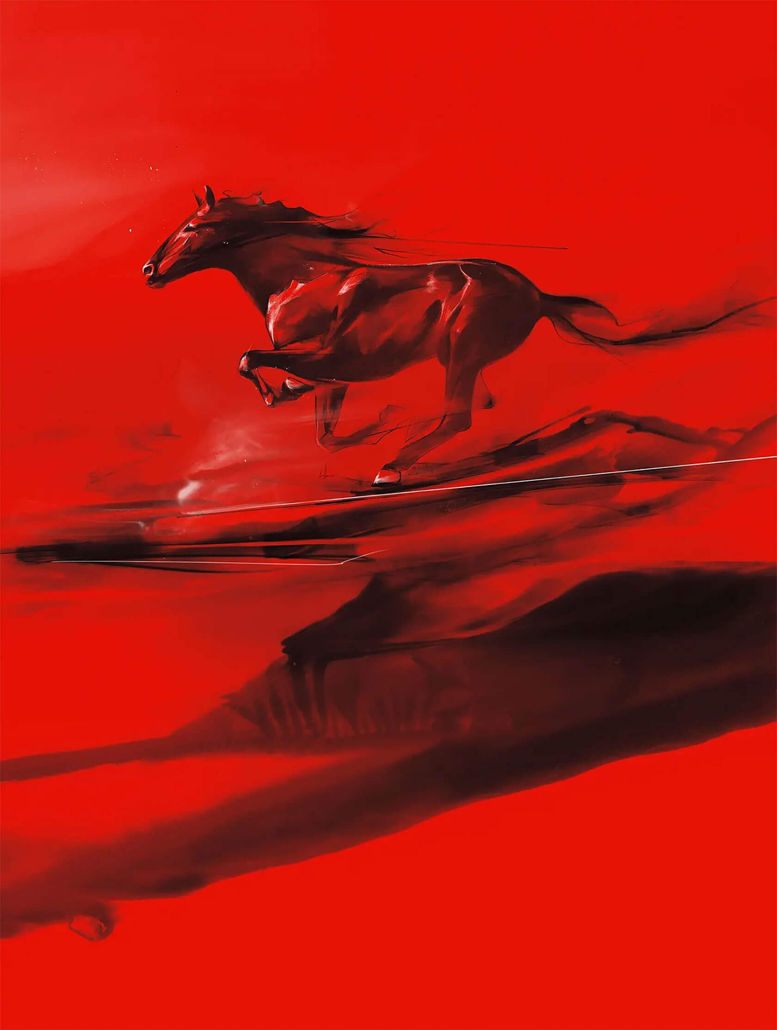 Alexis Marcou’s “Dark Horse” Series: A Bold Tribute to the Ford Mustang ...