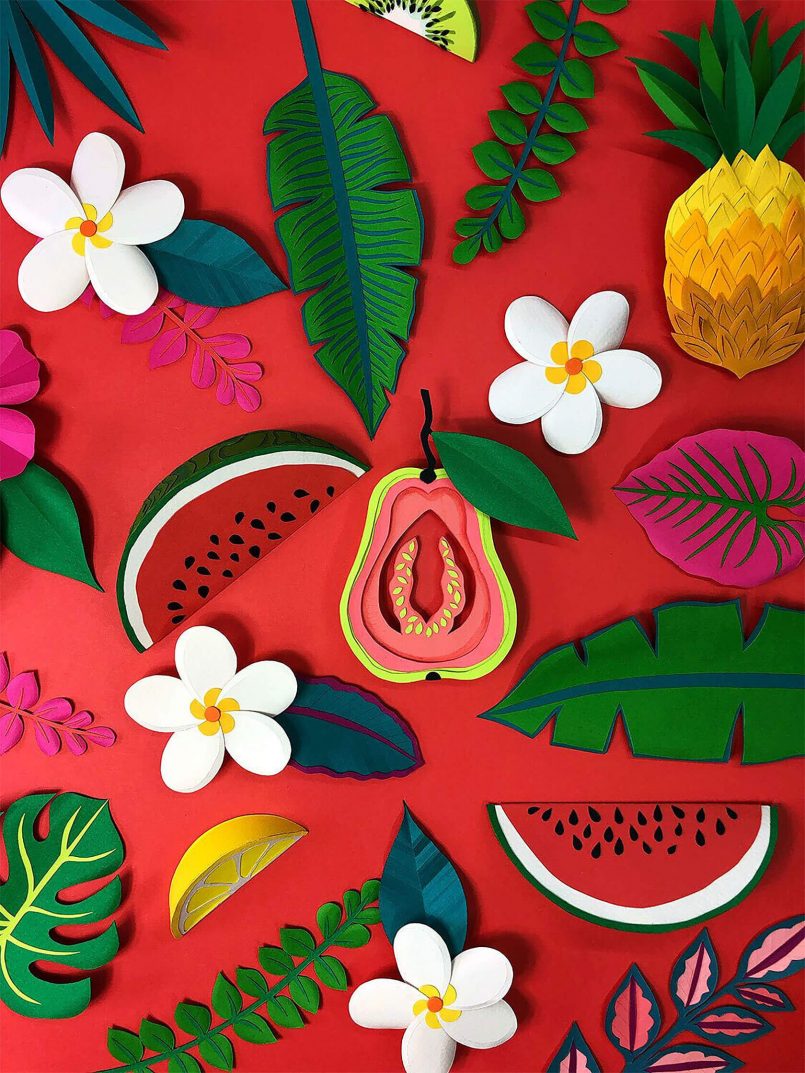 The Captivating Paper Art of Helen Musselwhite | Daily design ...