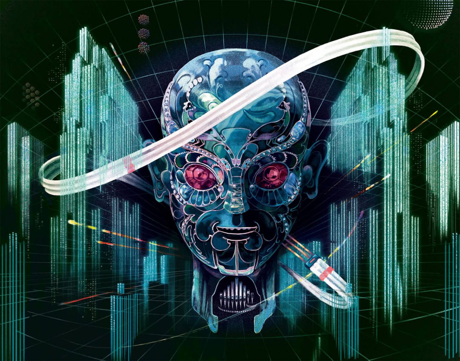 Visions of Cyberspace: Anna Mill’s Stunning Artwork for Neuromancer ...
