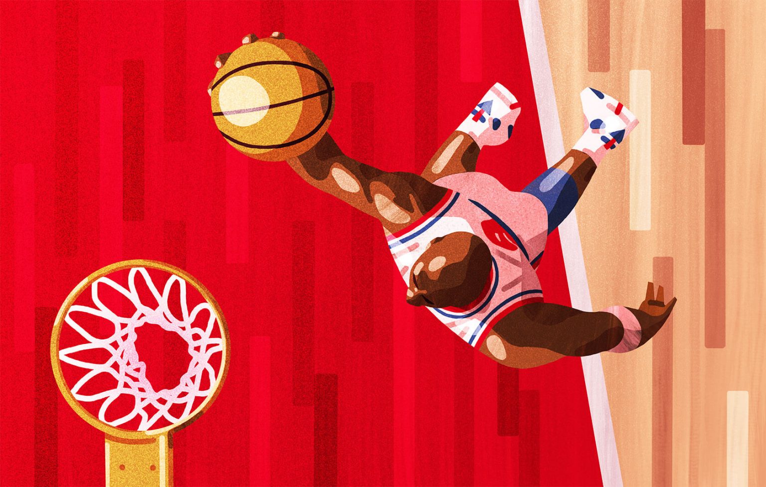Bold Moves: The Dynamic Sports Art of Matthew Shipley | Daily design ...