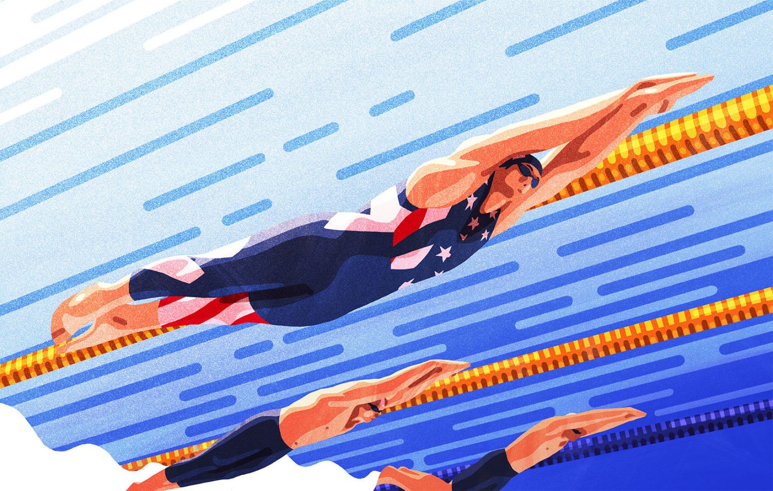 Bold Moves: The Dynamic Sports Art of Matthew Shipley | Daily design ...