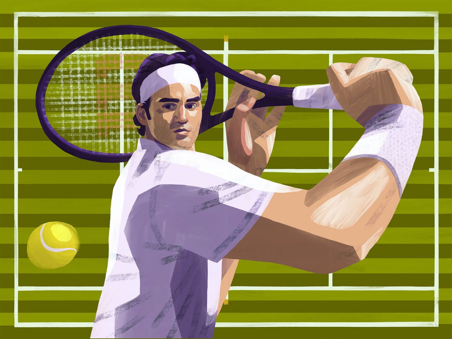 Bold Moves: The Dynamic Sports Art of Matthew Shipley | Daily design ...