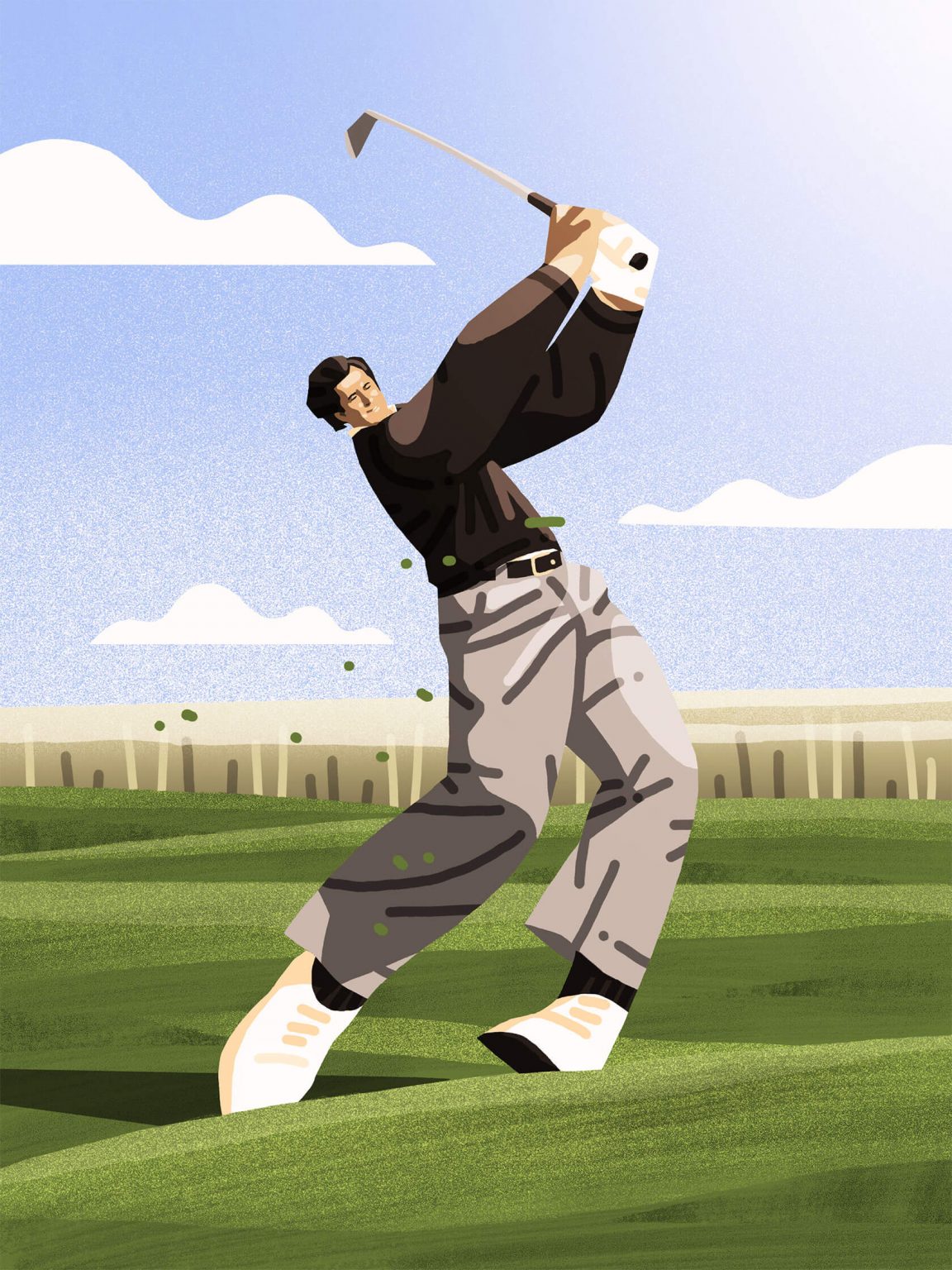 Bold Moves: The Dynamic Sports Art of Matthew Shipley | Daily design ...