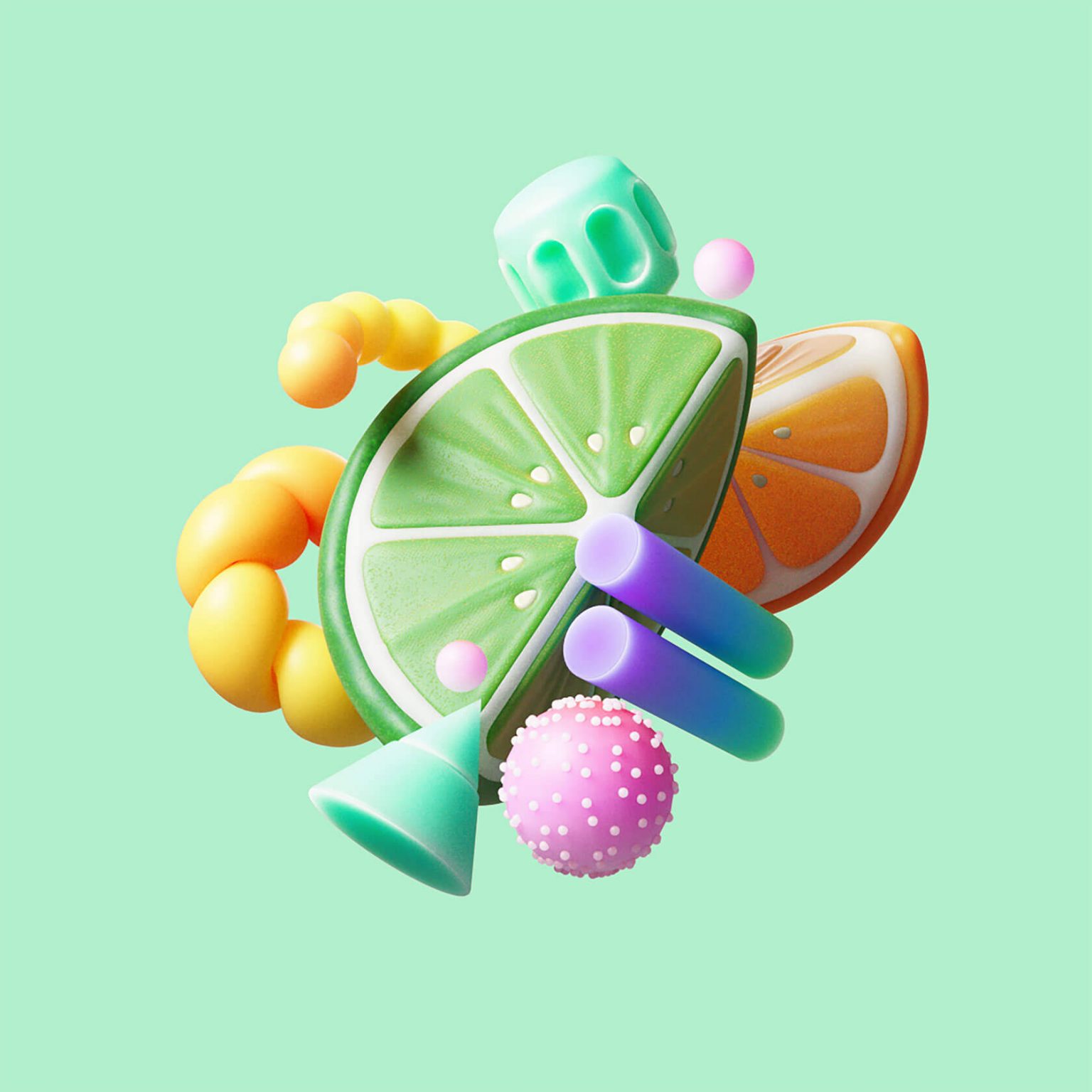 The Fantastic Side of Fruit: A Playful CGI Journey by Altera | Daily ...