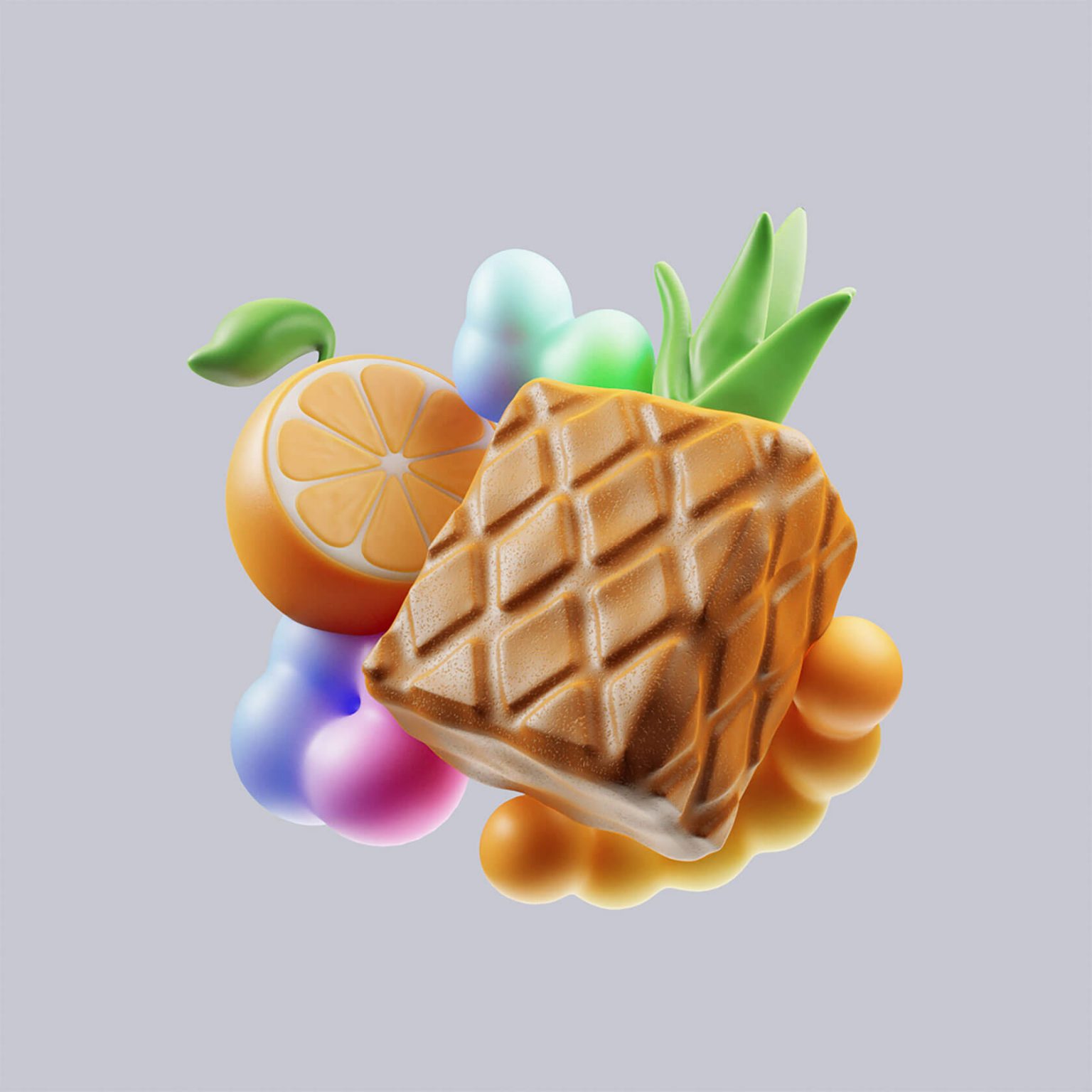 The Fantastic Side of Fruit: A Playful CGI Journey by Altera | Daily ...