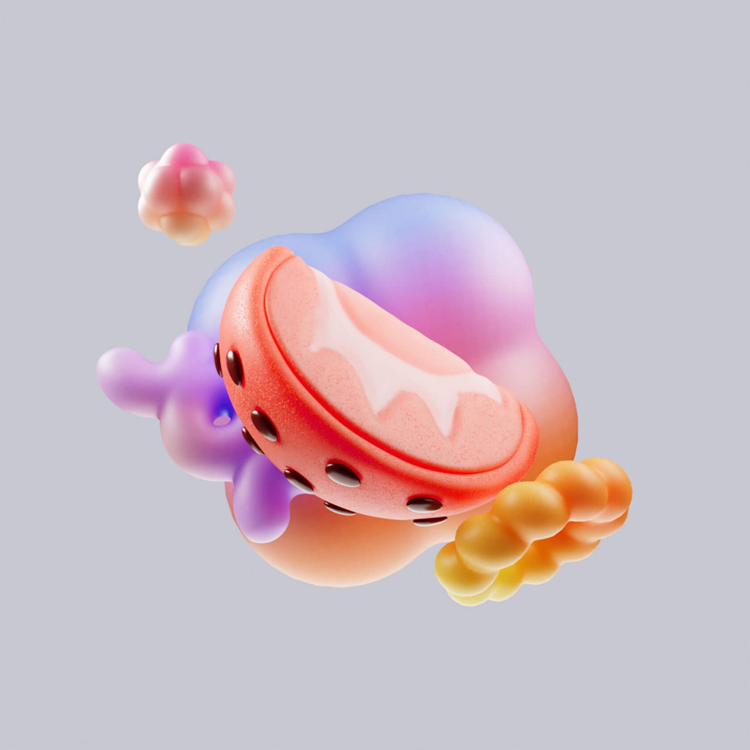 The Fantastic Side of Fruit: A Playful CGI Journey by Altera | Daily ...