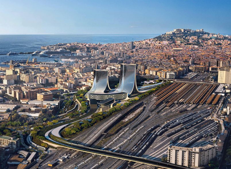 Napoli Porta Est: A Bold Urban Renewal by Zaha Hadid Architects | Daily ...