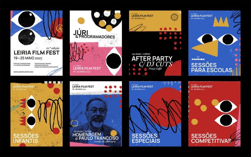 Leiria Film Festival Branding by Paulo Graça | Daily design inspiration ...