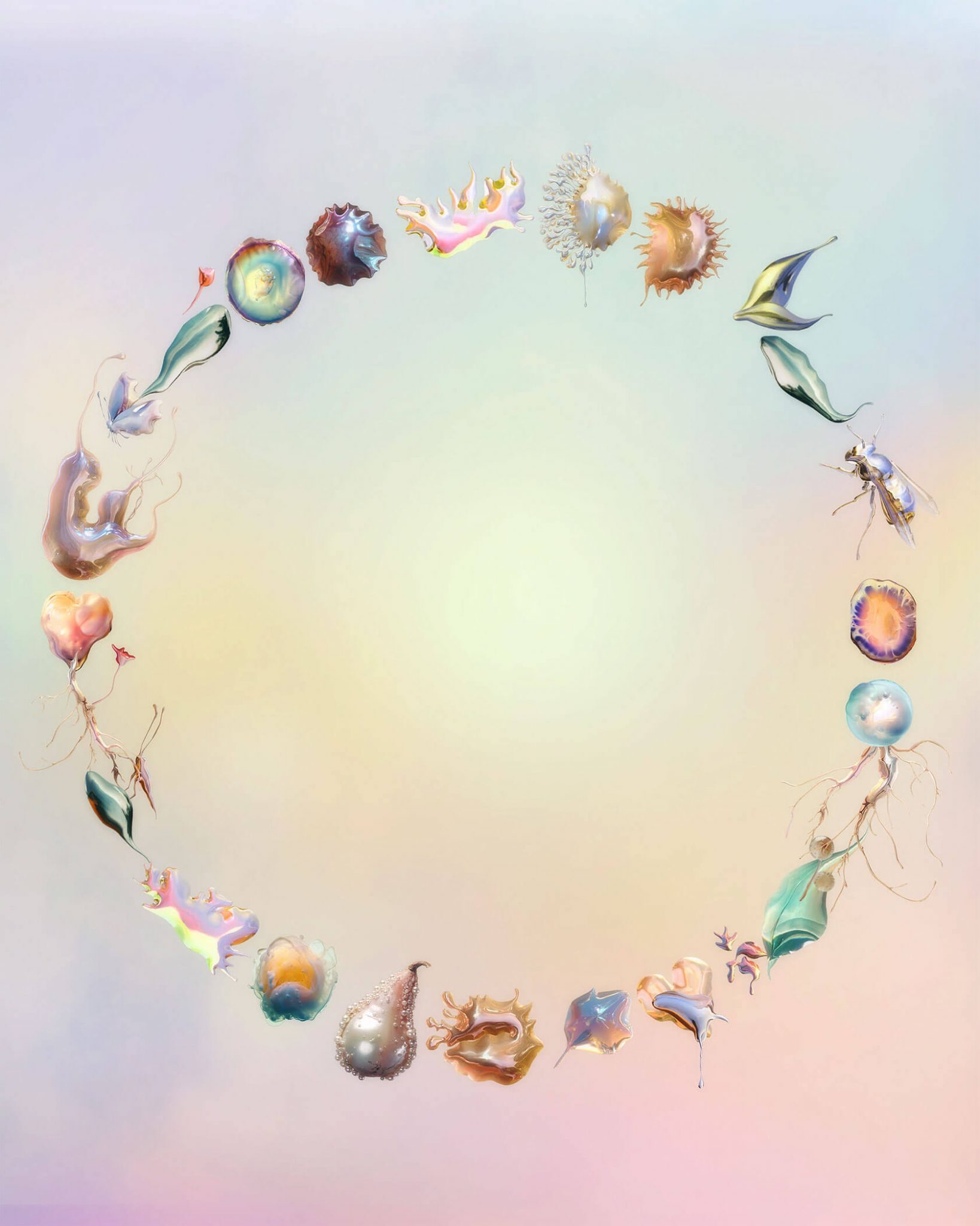 Glistening Digital Dreams: The Art of Alex Valentina | Daily design ...