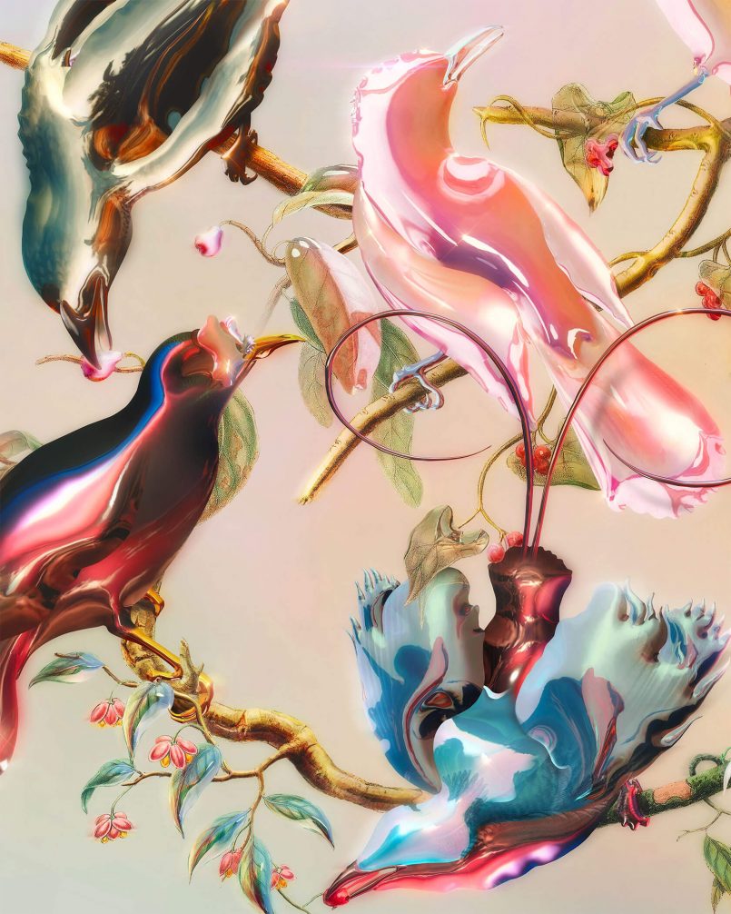 Glistening Digital Dreams: The Art of Alex Valentina | Daily design ...