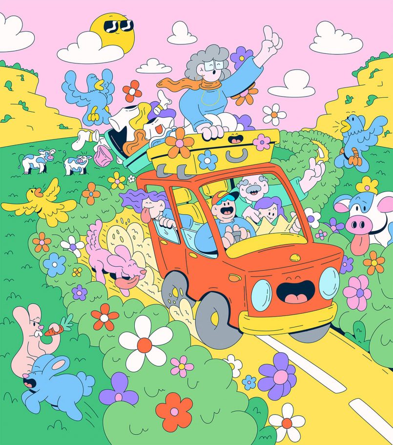 Bold Lines & Big Smiles: The Joyful Work of Luke McConkey | Daily ...