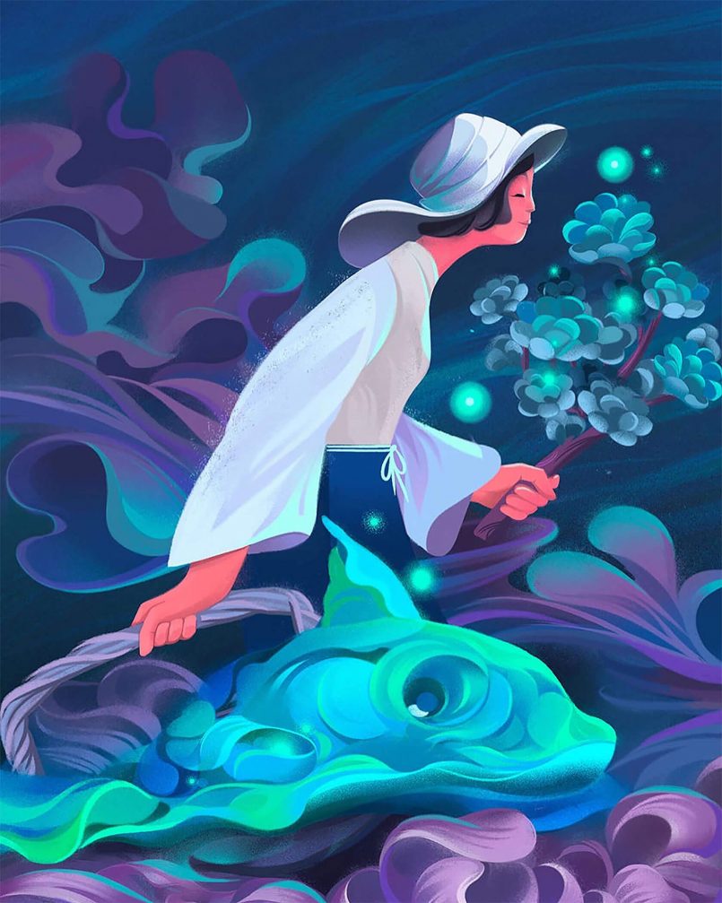 The Imaginative Worlds of Menghui Huang | Daily design inspiration for ...