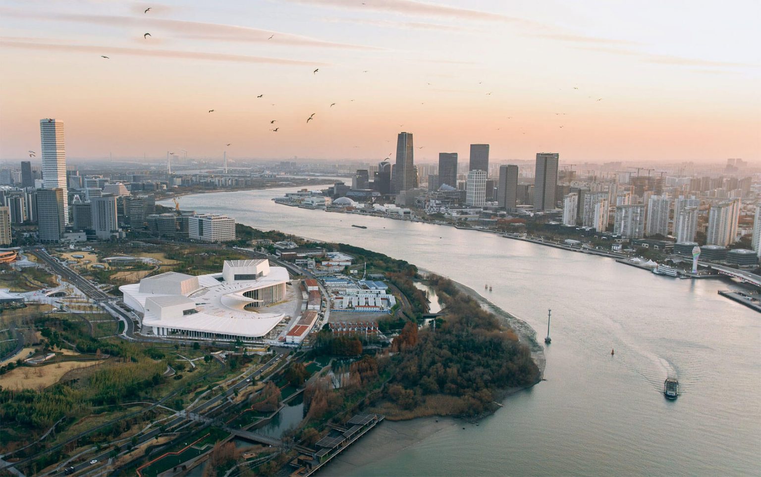 Shanghai Grand Opera: Snøhetta’s Spiralling Vision Takes Shape | Daily ...