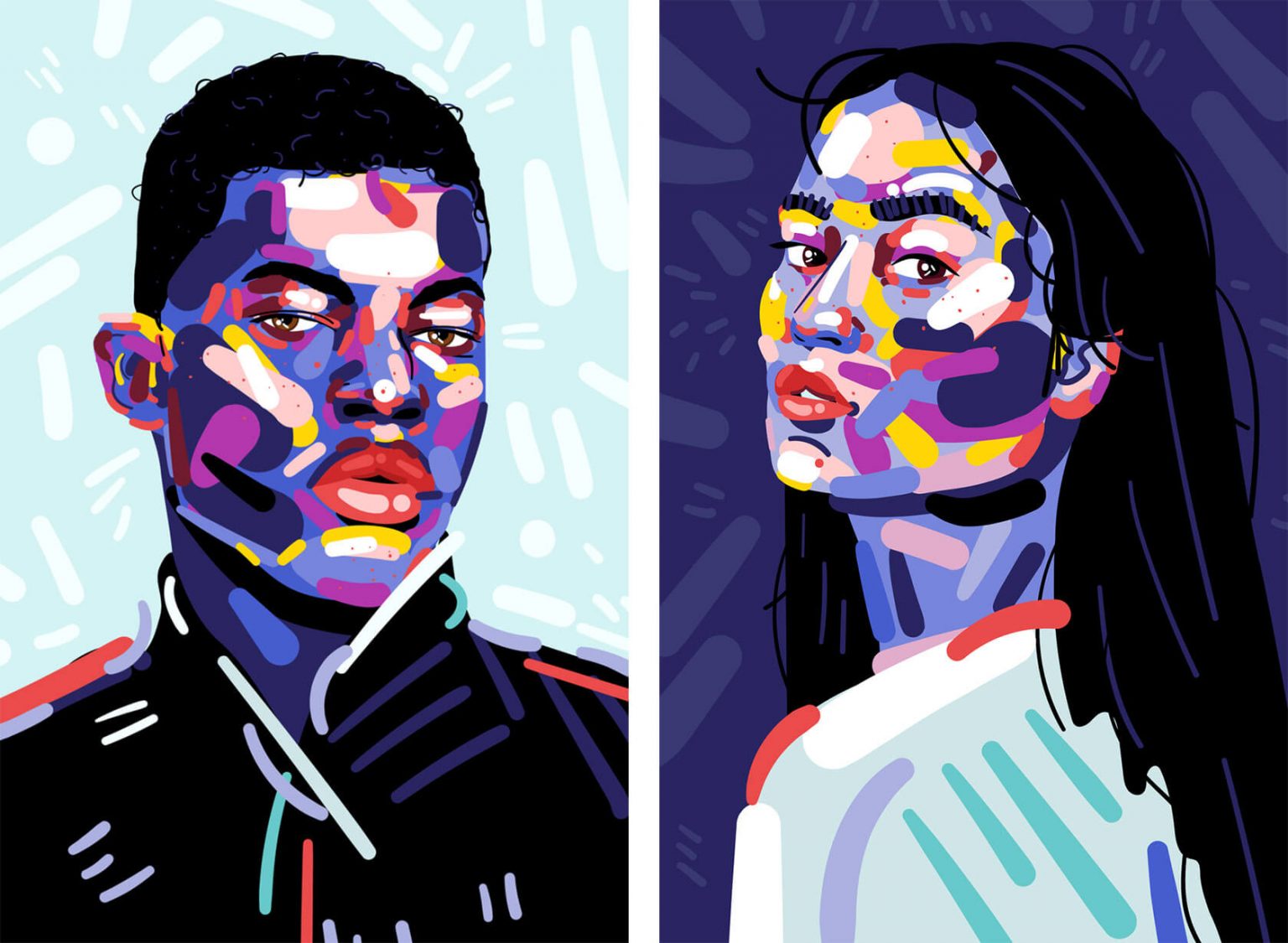 Precision & Play: Expressive Illustrations by Mallory Heyer | Daily ...